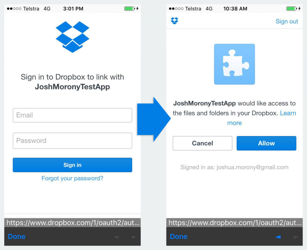 Integrating Ionic 2 & 3 with the Dropbox API – Part 2 | Josh Morony