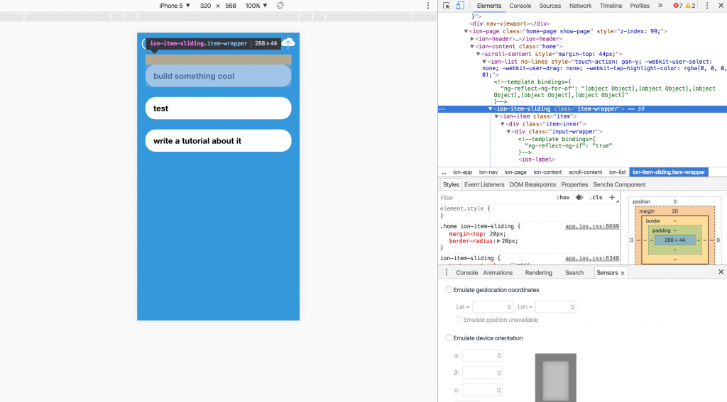 Tips & Tricks for Styling Ionic 2 Applications | Josh Morony