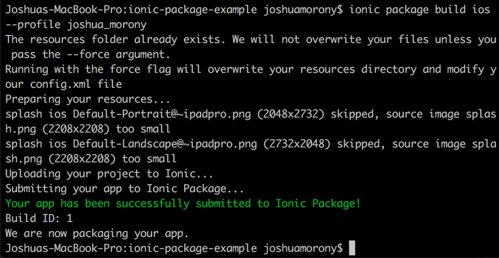 Building Ionic 2 Applications for iOS without a Mac | Josh Morony