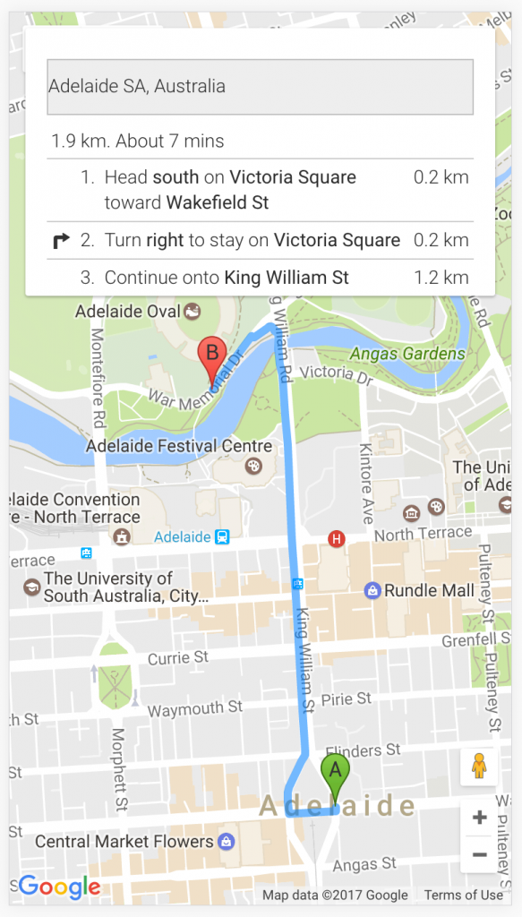 Implementing Turn by Turn Navigation with Google Maps in Ionic | Josh Morony
