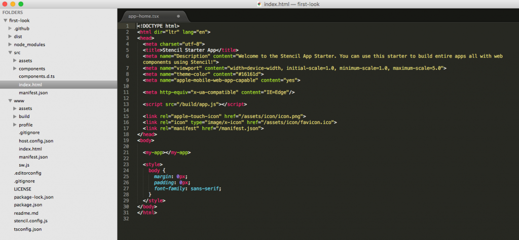 Building a PWA with Stencil: Project Structure and Syntax | Josh Morony