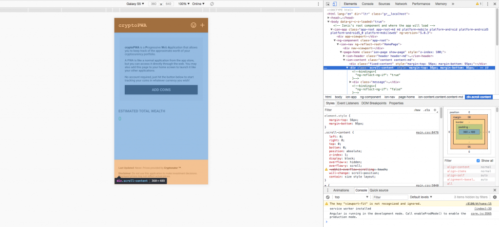 Debugging CSS in Ionic: Tips & Tricks | Josh Morony