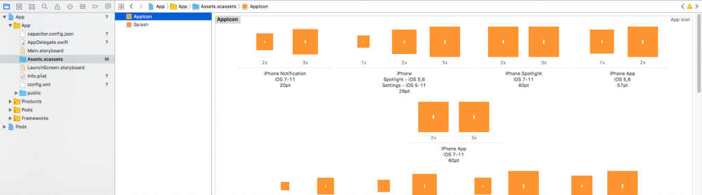 Adding Icons & Splash Screens (Launch Images) to Capacitor Projects ...